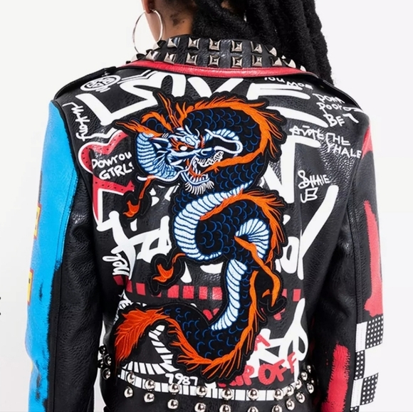 AKIRA | Jackets & Coats | Azalea Wang Akira Moto Jacket With A Bold ...